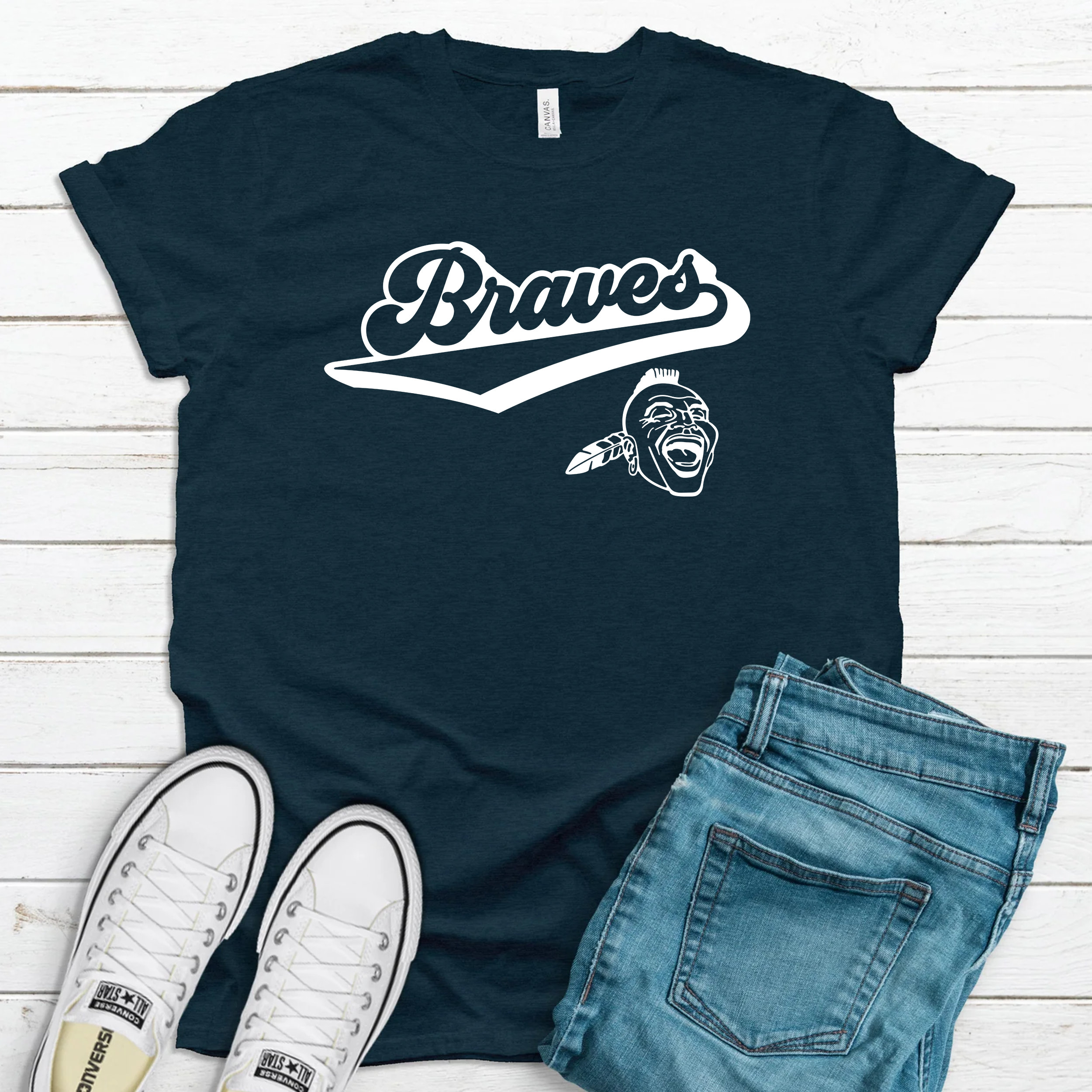 Atlanta Braves T-shirt Atlanta Braves Shirt Atlanta Braves T-shirt ...