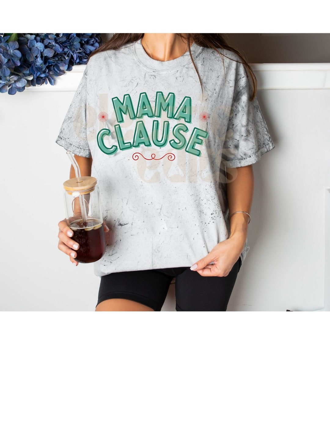 Mama Clause Christmas Png, Christmas Png, Holiday Png, Retro Christmas ...