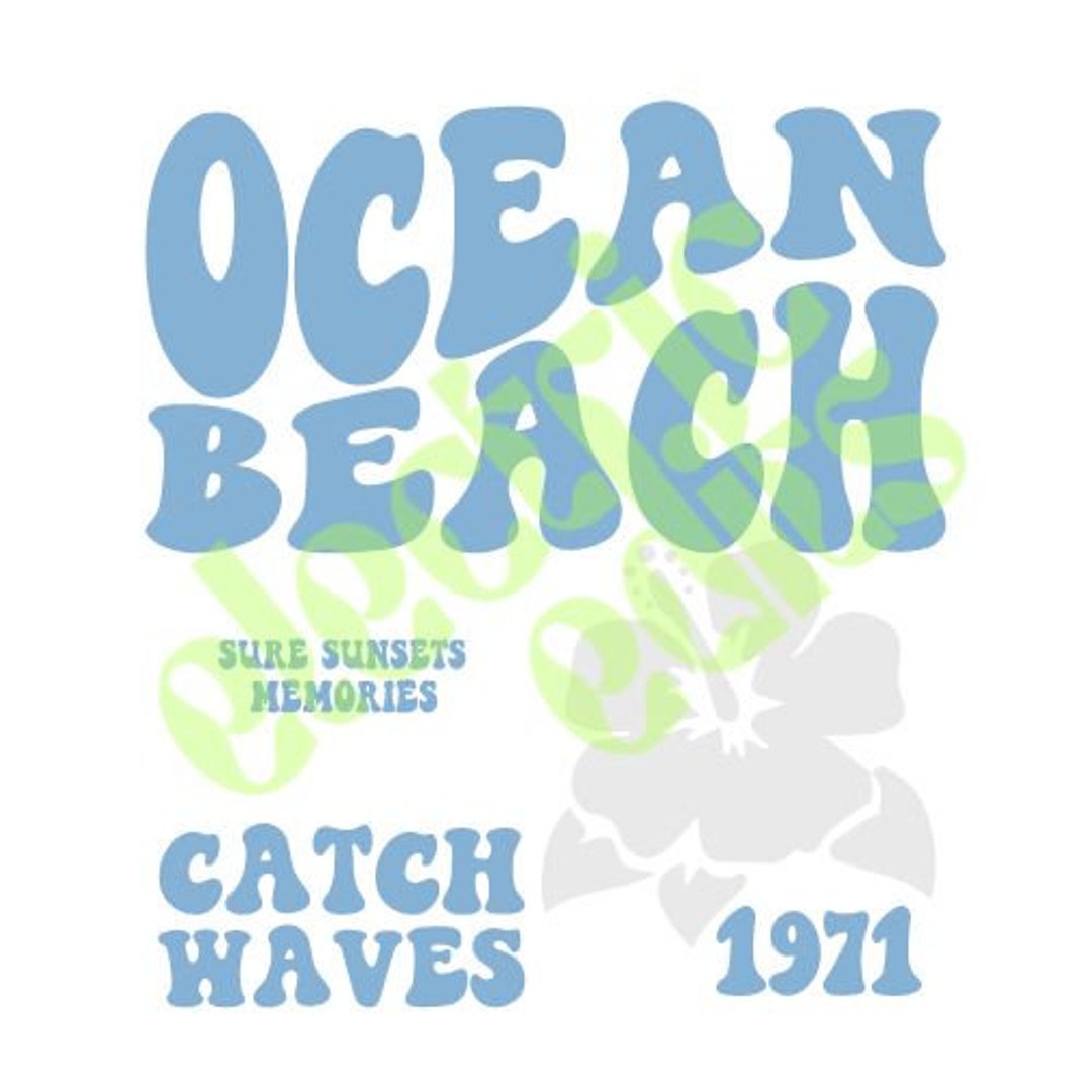Beach Svg, Svg Download, Retro Digital, Vsco, Inspirational Svg, Catch ...