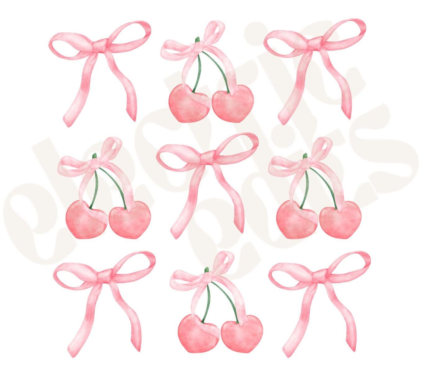 Coquette Bow Cherry Png, Coquette Aesthetic, Soft Girl Era Png, Pink ...