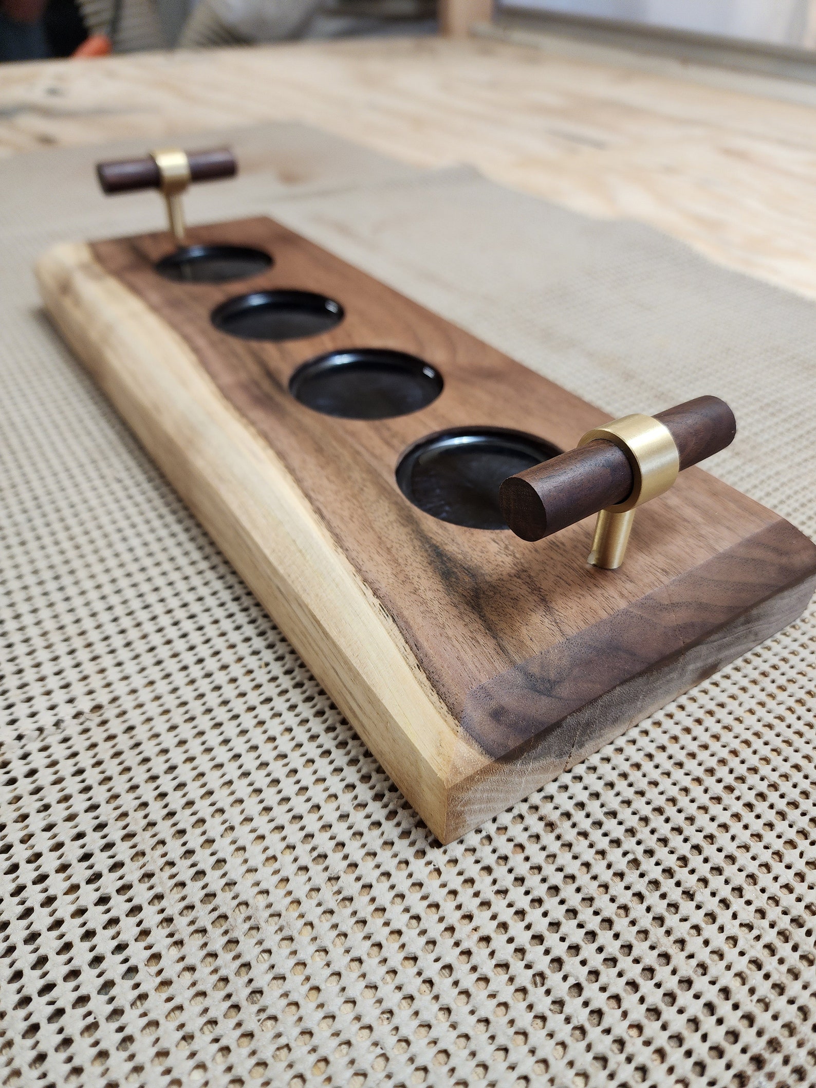 Walnut Shot Flight 4 Shots - Etsy