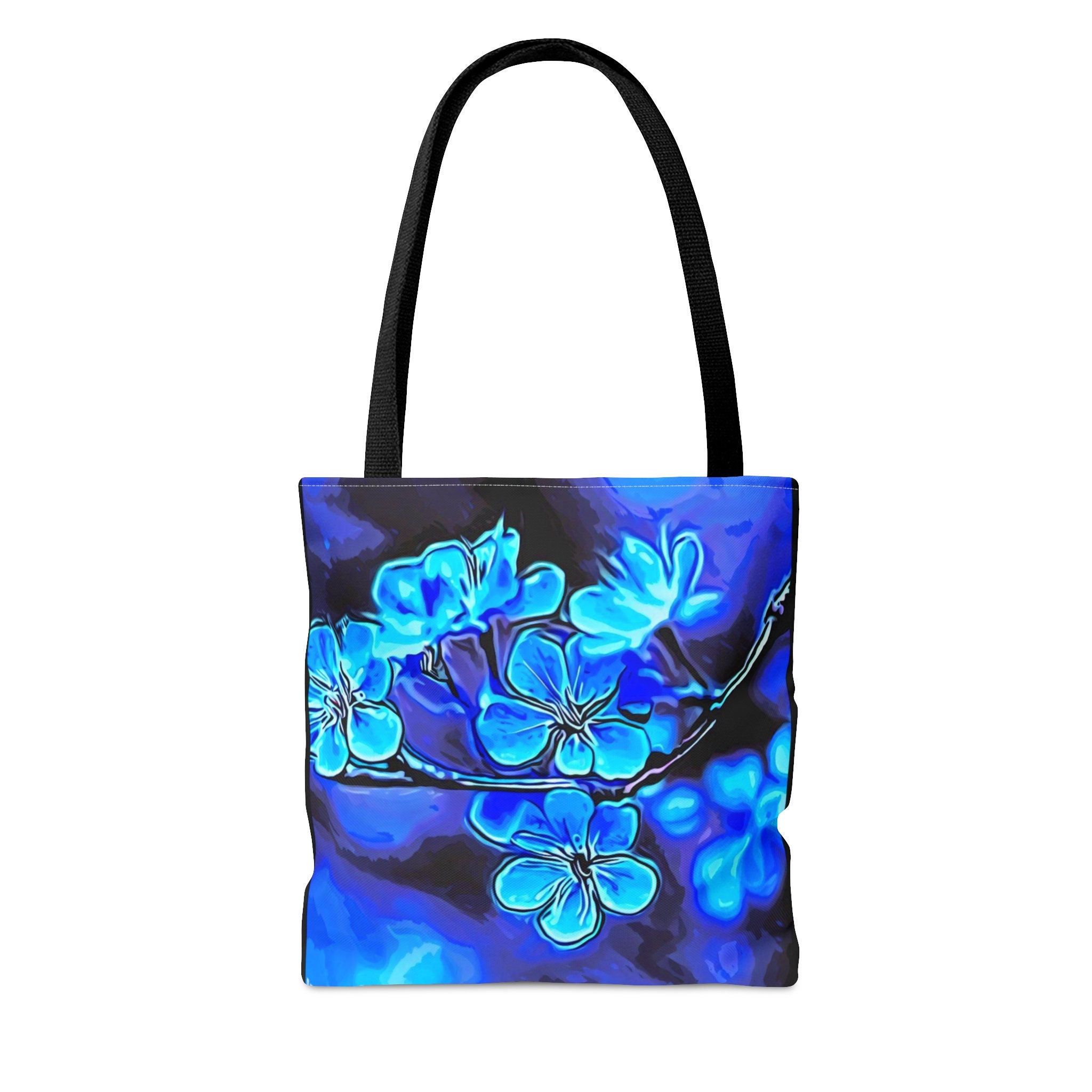 Blue Hawaiian Tote Bag | Groceries, Gym, Beach, Shopping Tote ...