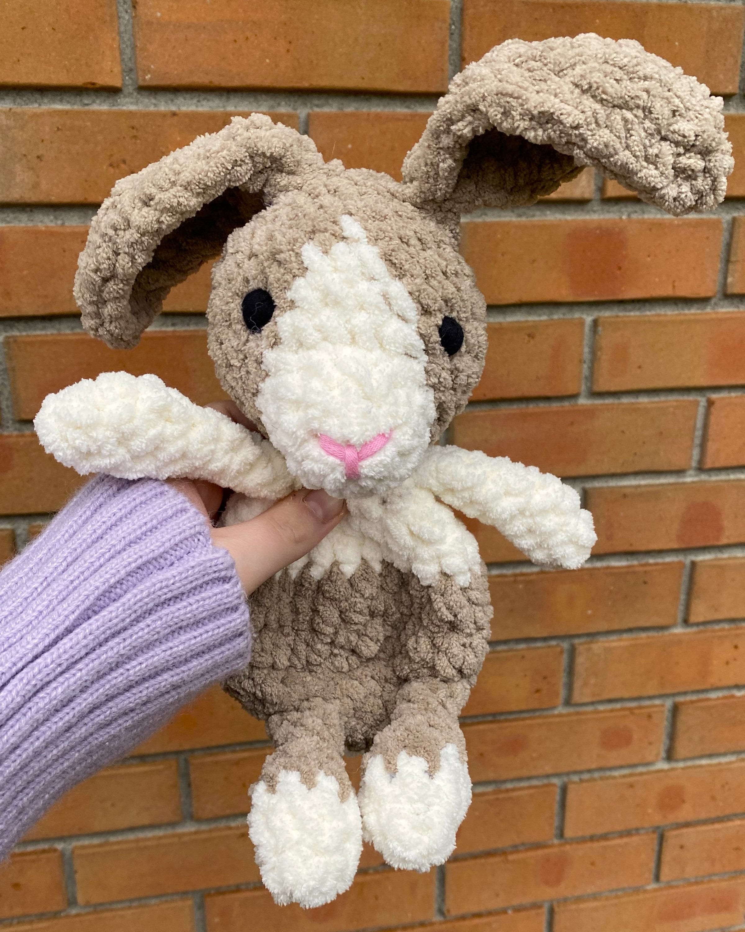 Buster the Bunny Snuggler Plushie Made to Order Present Baby-safe Toy ...