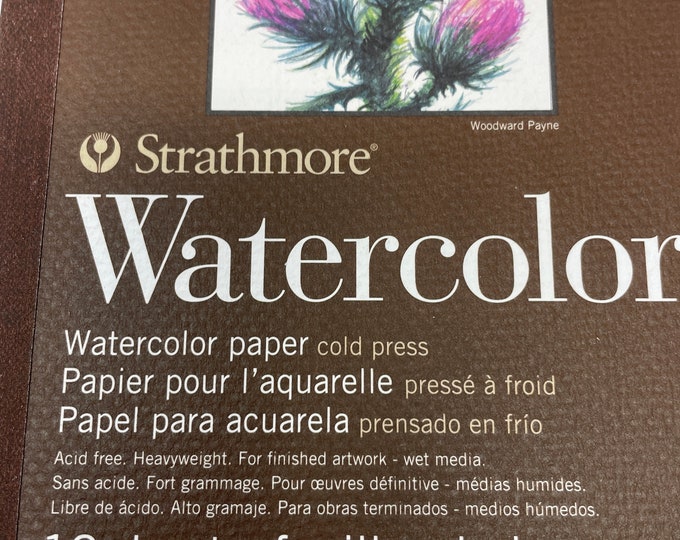 Strathmore 400 Series Watercolor Paper-cold Press- 5.5 X 8.5 - Etsy