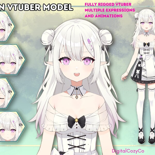 Vtuber Model Base - Etsy