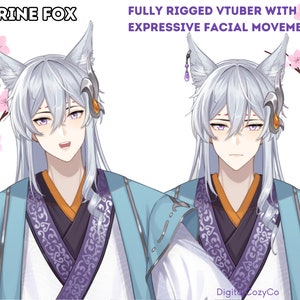 Vtuber Male Model Live2d ready to Use, Premade - Etsy