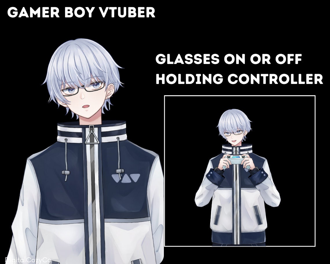 Gamer Boy Vtuber Model ORIGINAL DATA PSD 5 Expressions - Etsy Gamer Boy Vtuber Model ORIGINAL DATA PSD 5 Expressions - Etsy