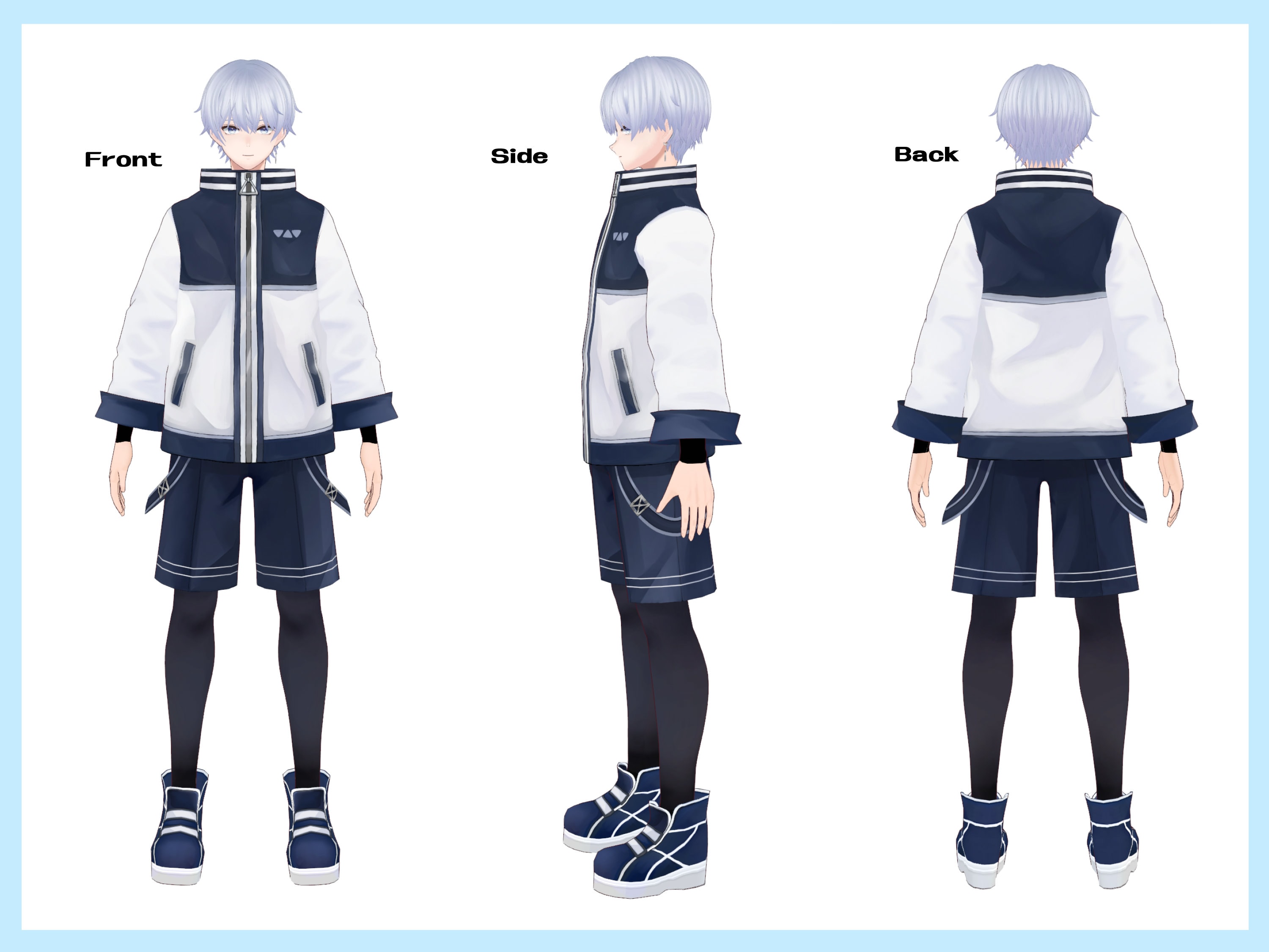 Gamer Boy Vtuber Model 3D | Vroid+vrm | Fully Rigged | Ready to Use - Etsy