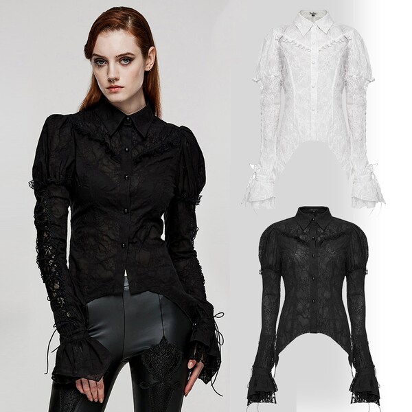 Gothic Blouse - Etsy