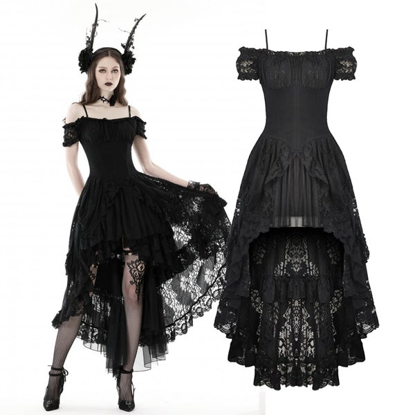 Gothic Lace Dress - Etsy