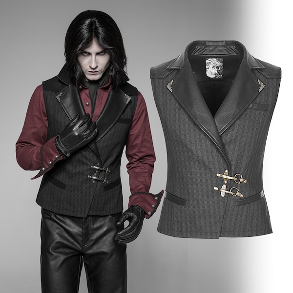 Steampunk Waistcoat - Etsy