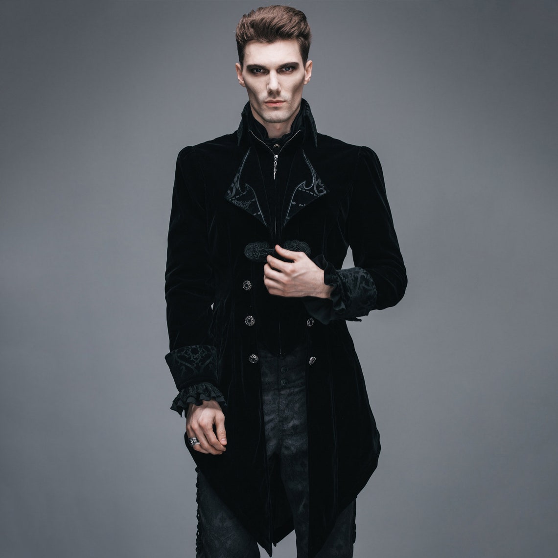 Formal Party Turn Down Collar Wine Men Swallowtail Coats - Etsy