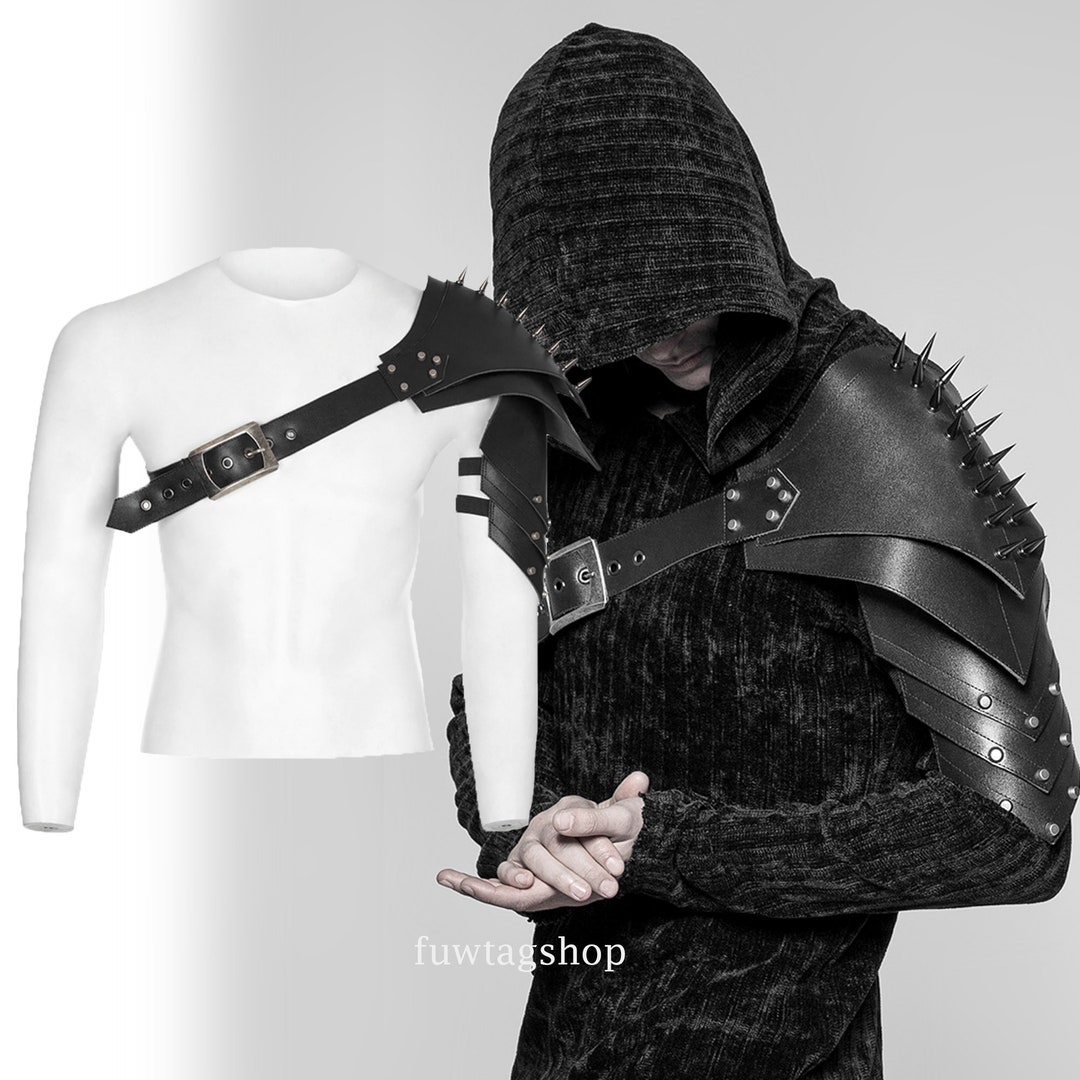 Medieval Spiked Shoulder Armor Knight Body Chest Harness Warrior Party ...