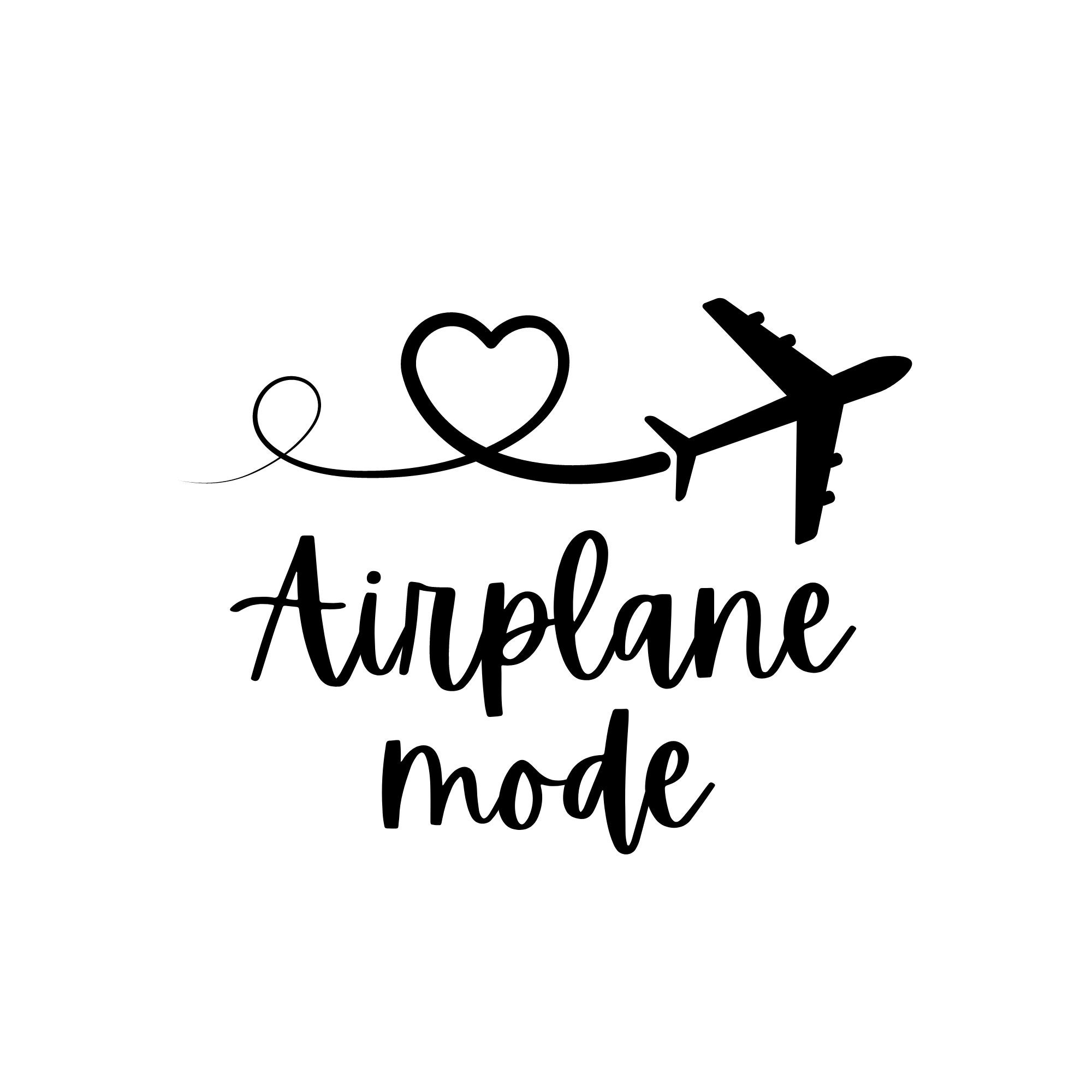 Airplane Mode Svg, Png - Etsy
