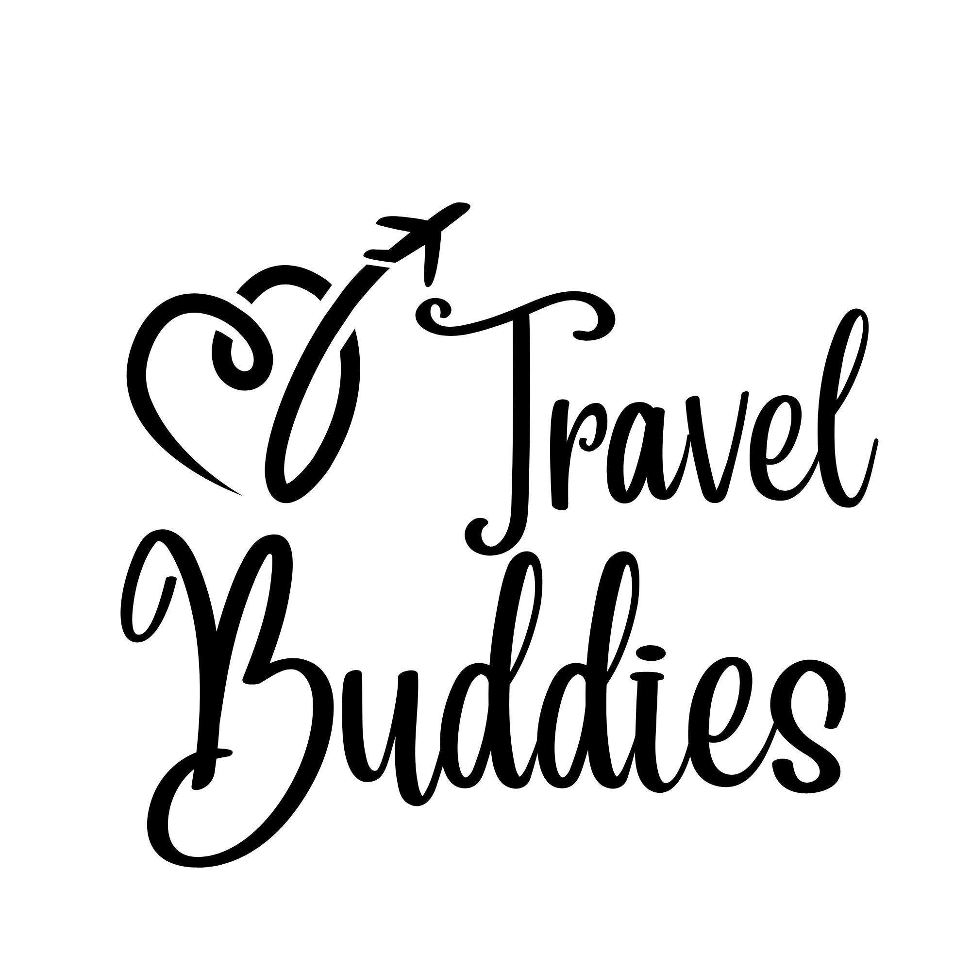 Travel Buddies SVG, PNG, Vacation, Girls Trip - Etsy