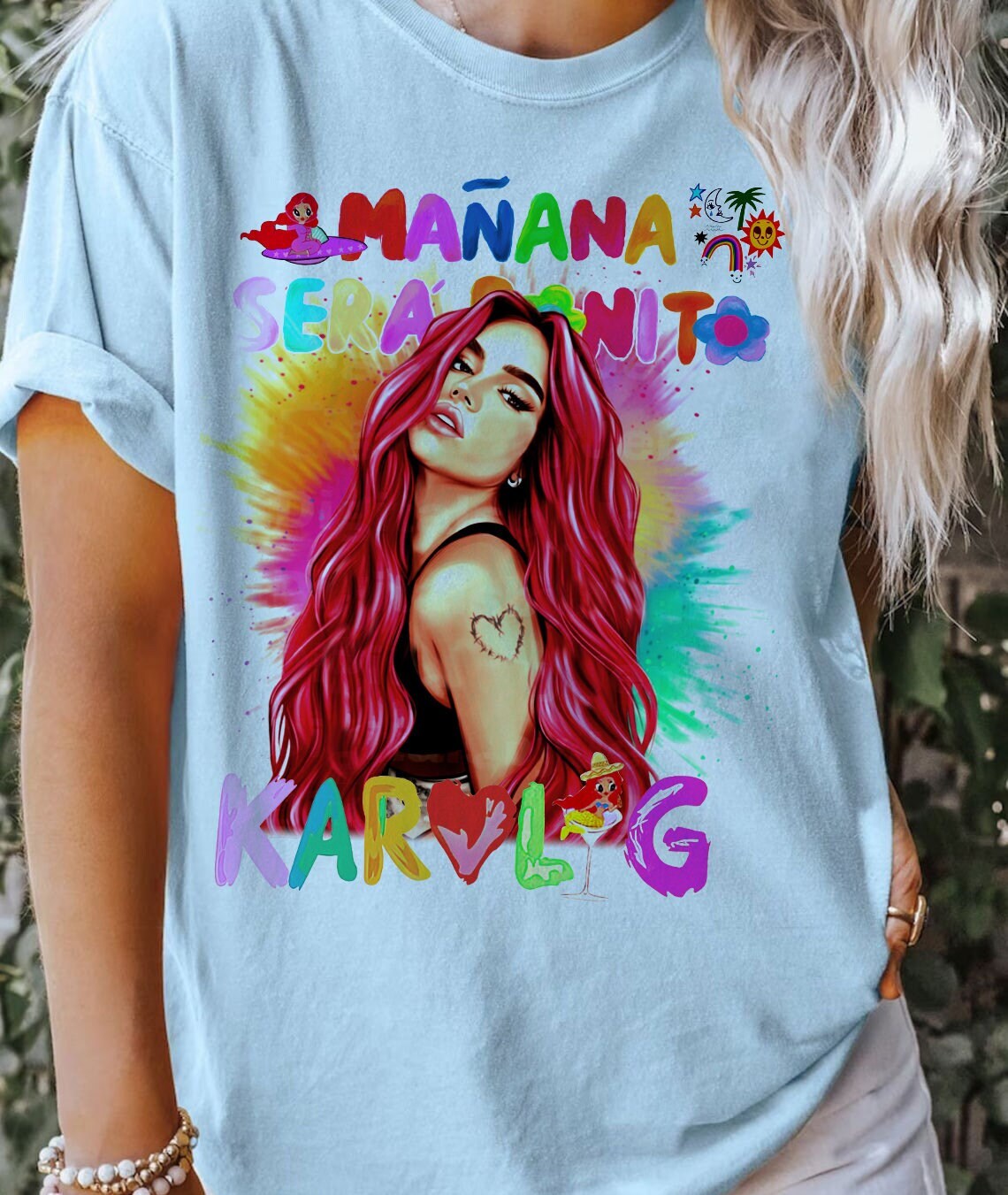 Karol G 2023 Fans Tshirt, Karol G Graphic Shirt, Karol G Manana Sera ...