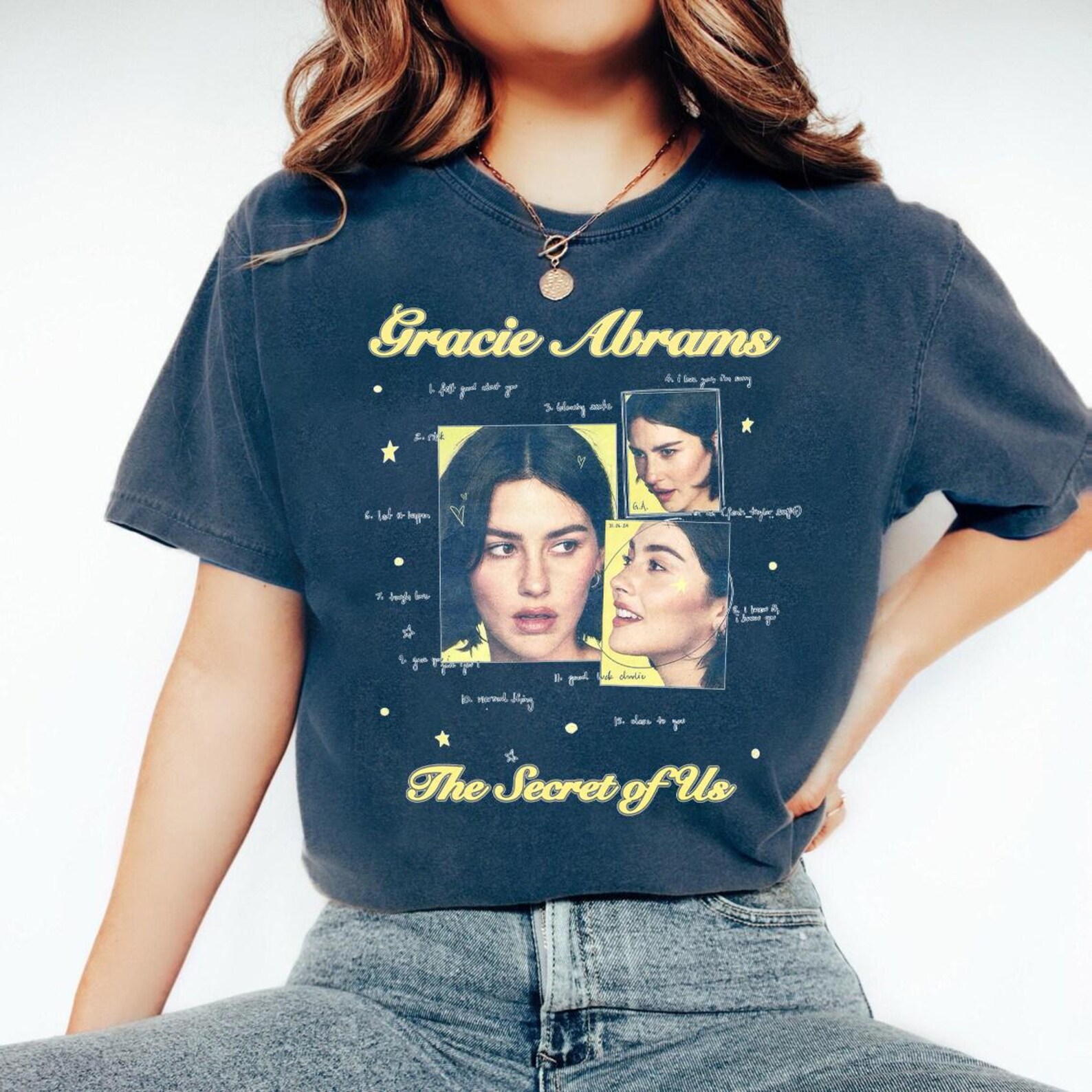 90s Gracie Music Shirt, Abrams the Secret of Us Tour 2024 Shirt, Gracie ...