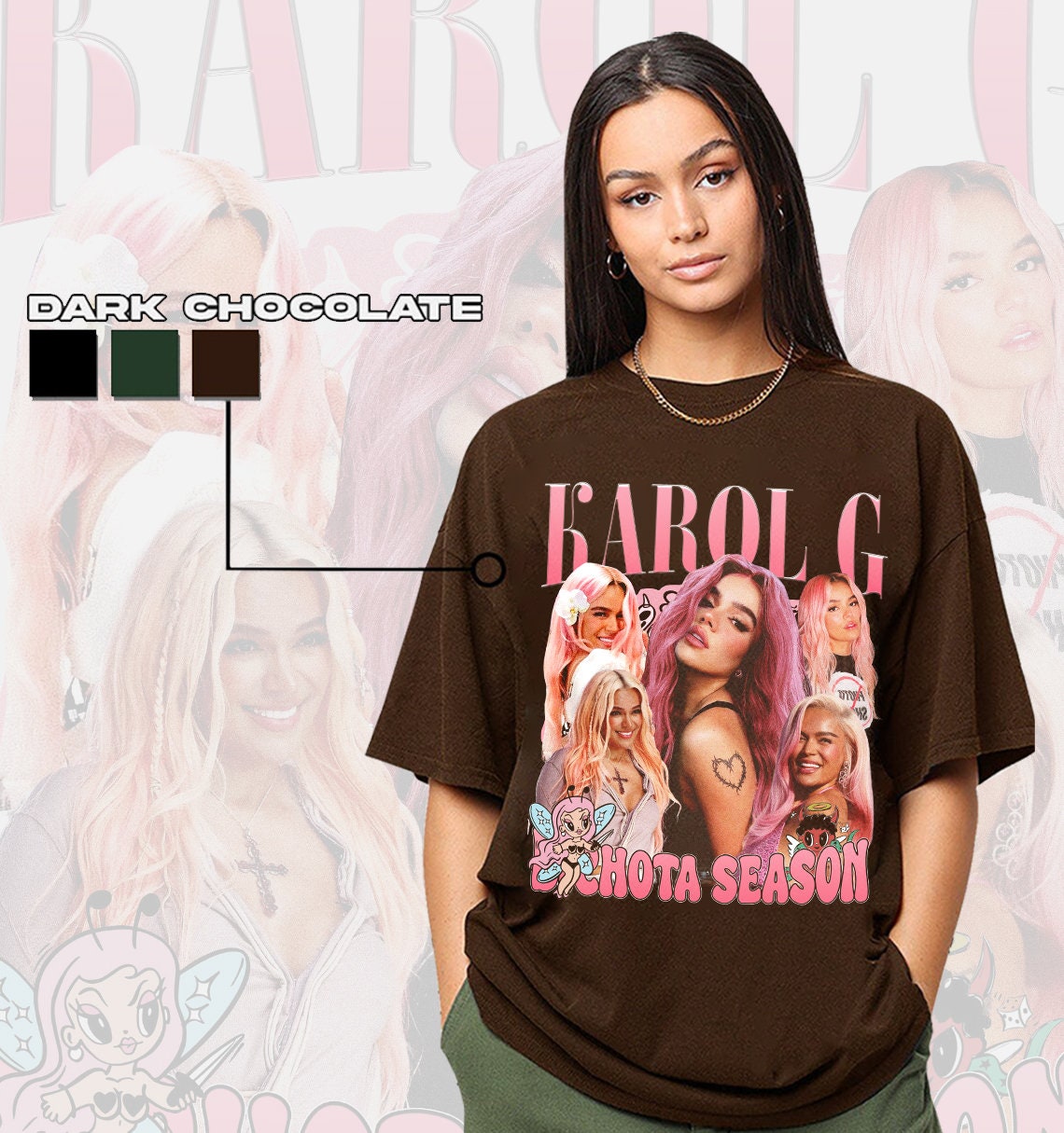 Karol G Bichota Season Tour, Karol G Tshirt, Manana Sera Bonito Shirt ...