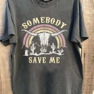 Vintage Somebody Save Me Shirt, Jelly Roll Country Music Shirt, Jelly ...