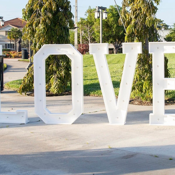 3 Ft Marquee Letters - Etsy