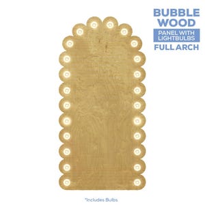 BUBBLE COLLAPSING CHIARA Wall | Collapsable | Wood Panel | Open Arch ...