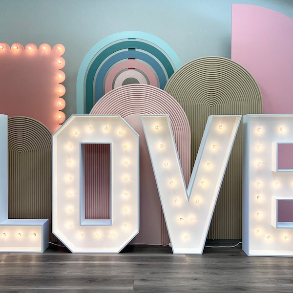 Stand up Letters - Etsy