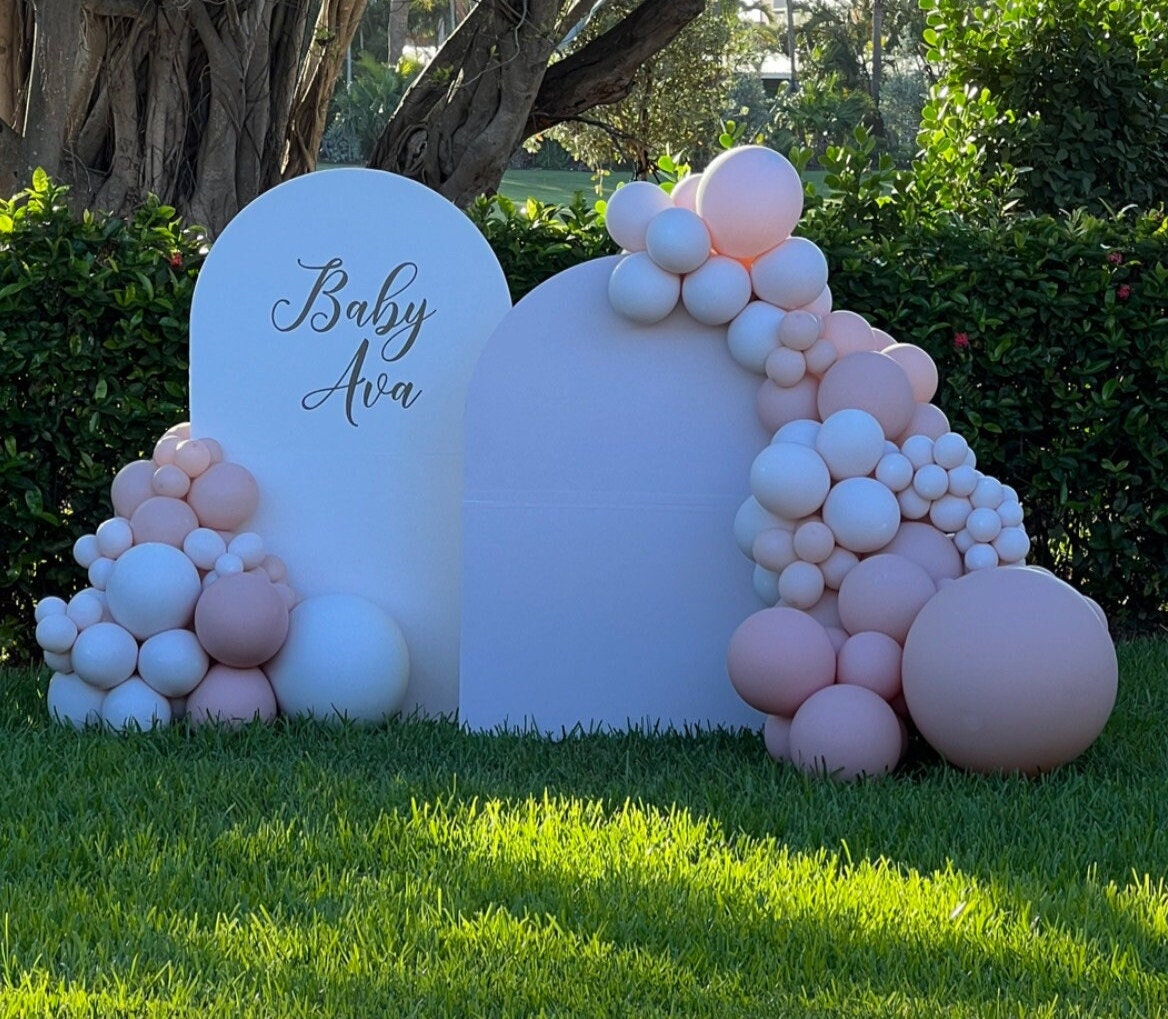 BACKDROP WOOD PANELS Collapsible Full Arch Right and - Etsy