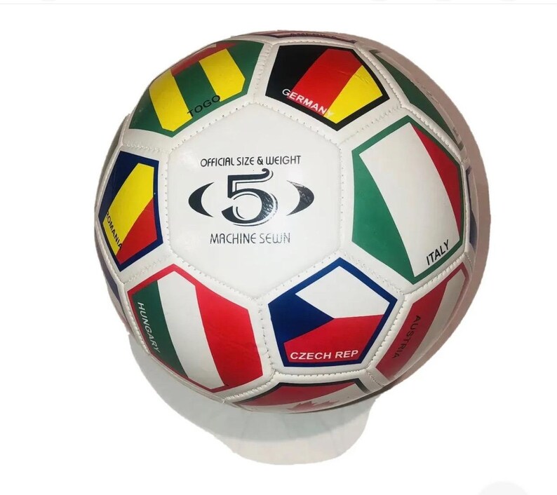 Sports World Flags Soccer Ball Size 5 - Etsy