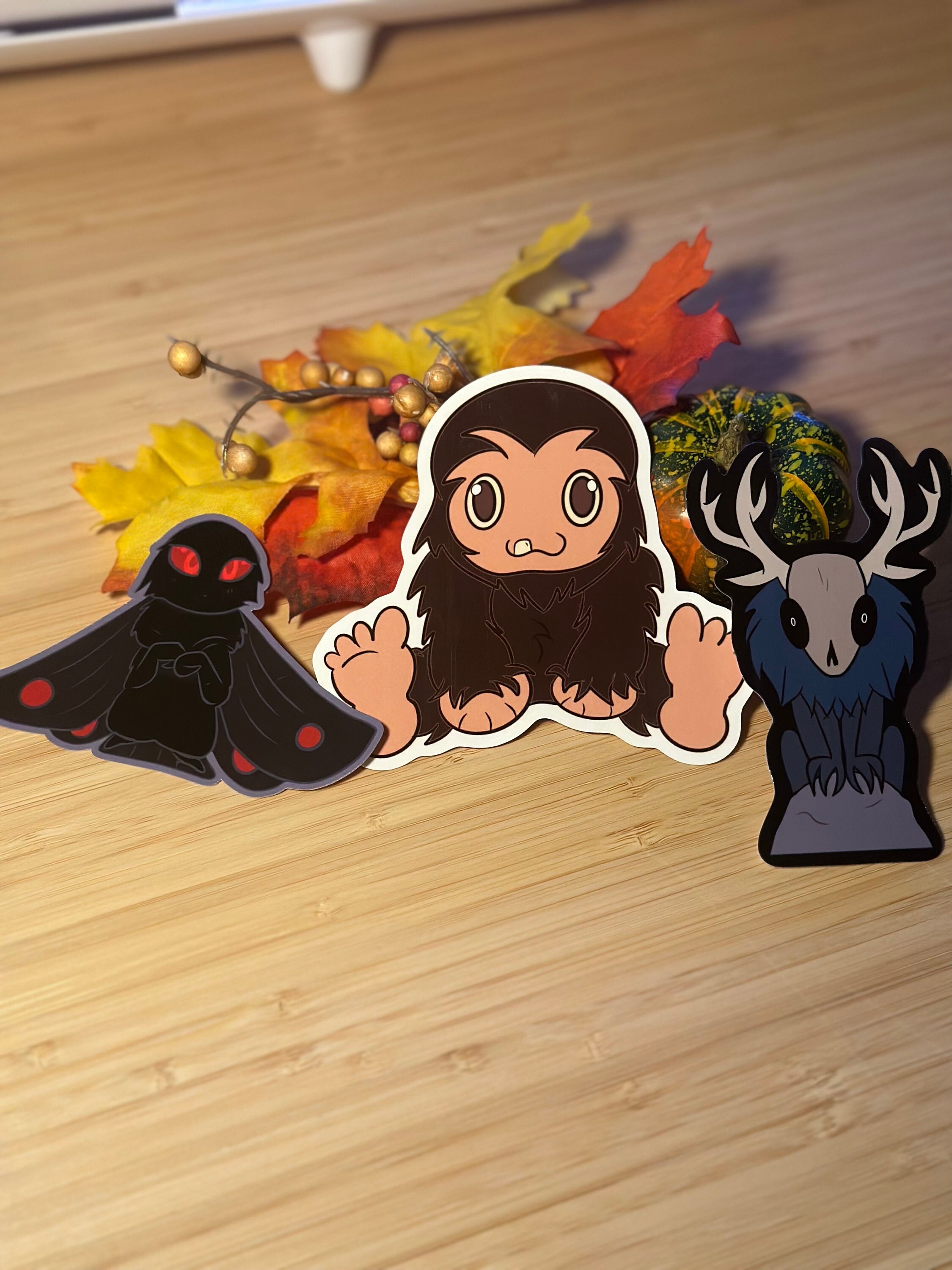 Custom Cryptid Creatures Sticker Set - Etsy