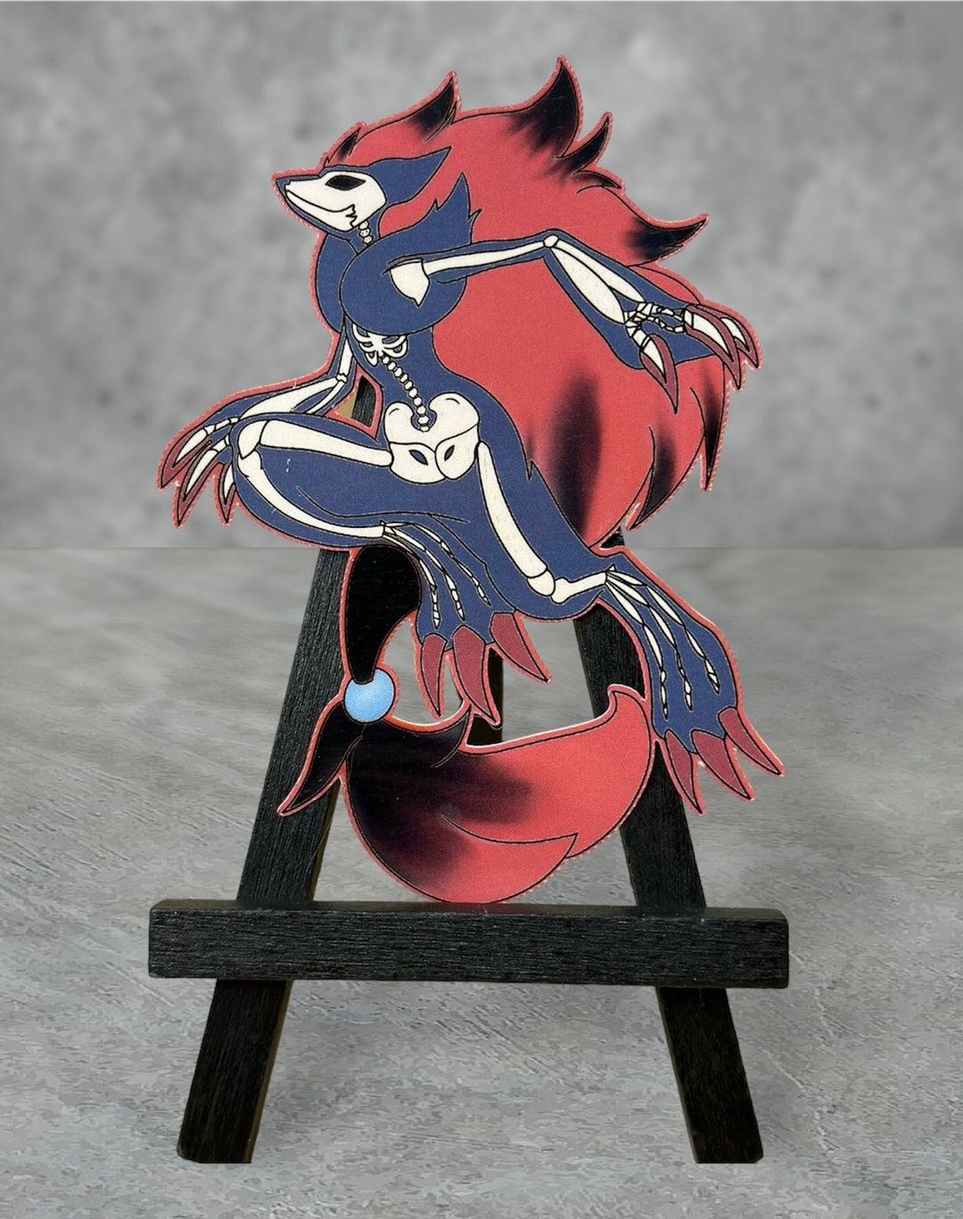 Custom Pokémon Skeleton Zoroark Sticker - Etsy