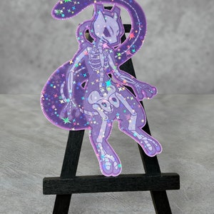 Custom Pokémon Shiny Mew and Mewtwo Sticker - Etsy