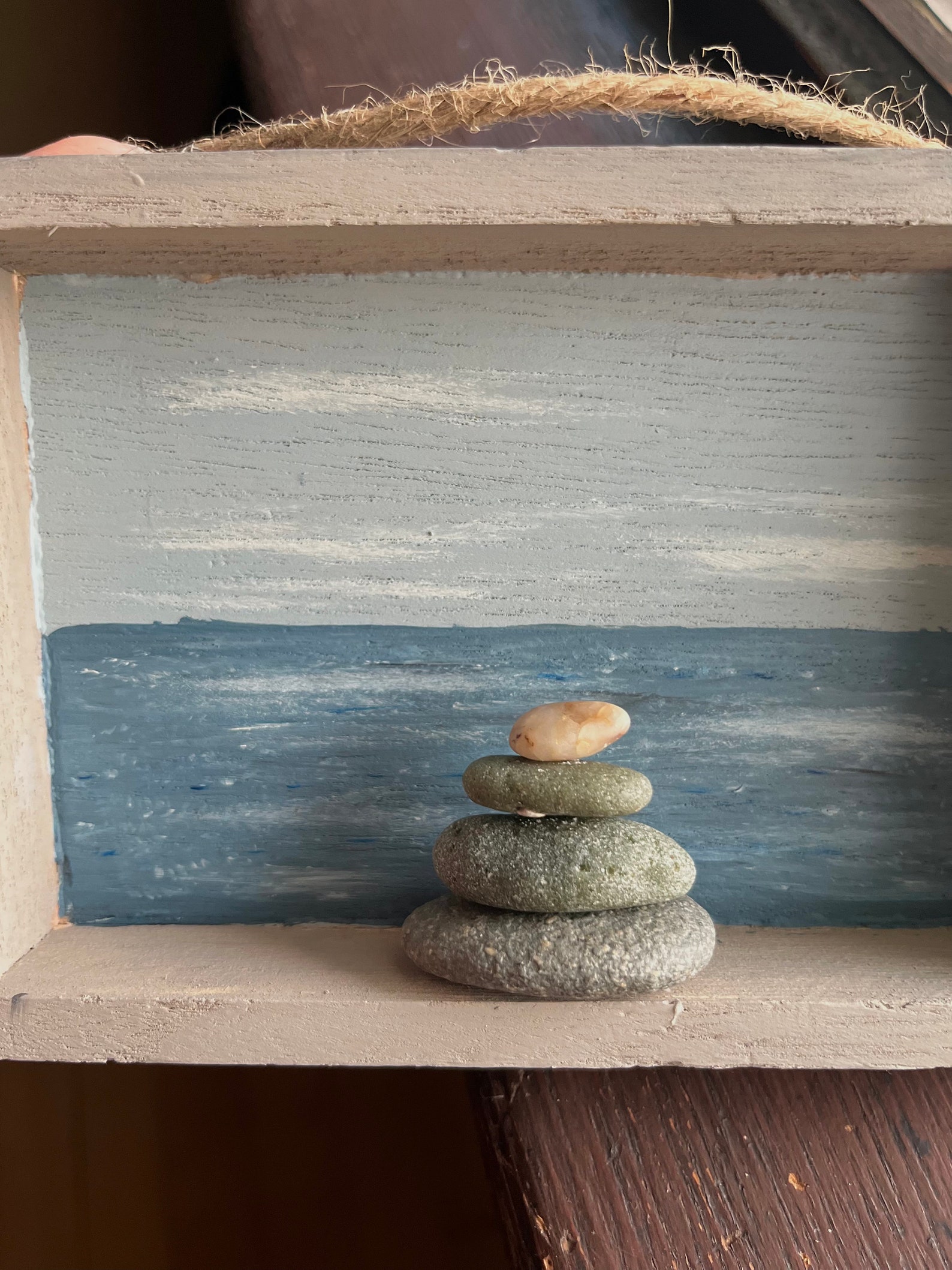 Rock Cairn Wall Art - Etsy