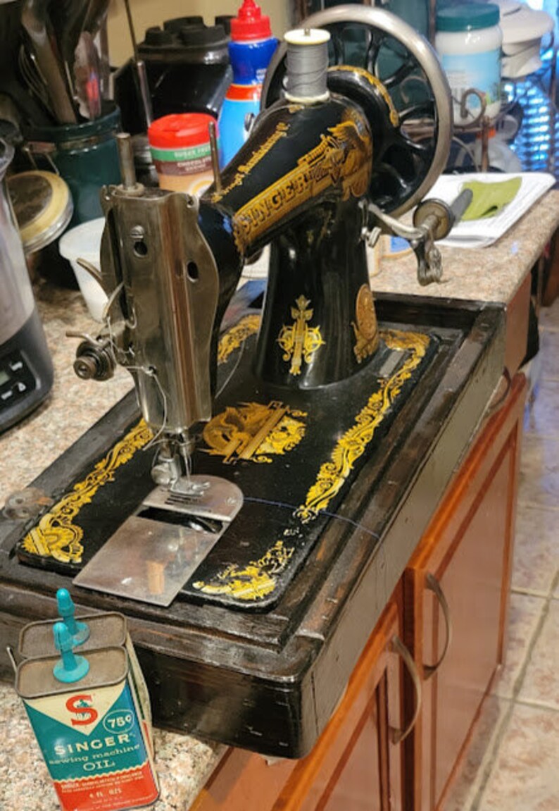 Vintage Singer Sewing Machine - Etsy