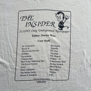 90s the Insider Newspaper Tee - Etsy
