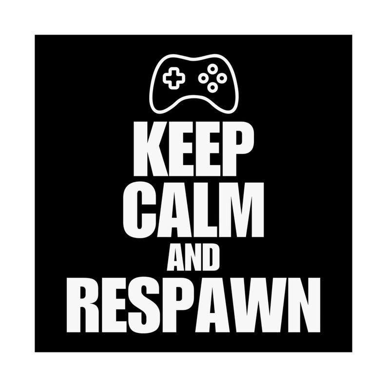 BEST GAMING POSTER Motivational Gaming Wall Art Unique Game Print Cool ...