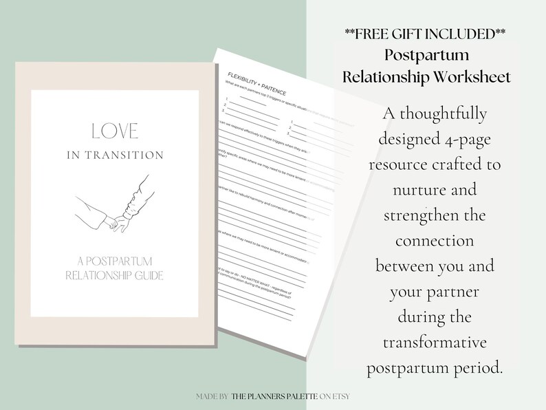 Pregnancy + Postpartum Checklist BUNDLE | New Baby Preparation ...