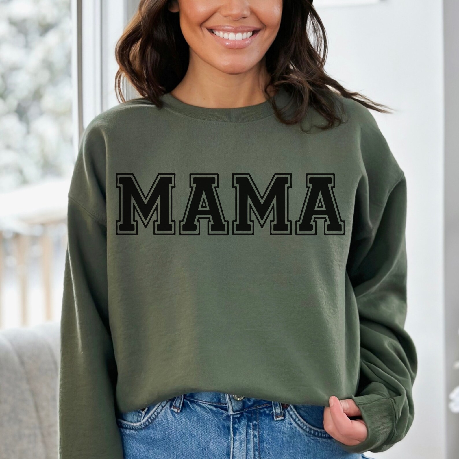 Varsity Mama Svg Bundle, Mama Outline, Mama Lightning, Trendy Mom Svg ...