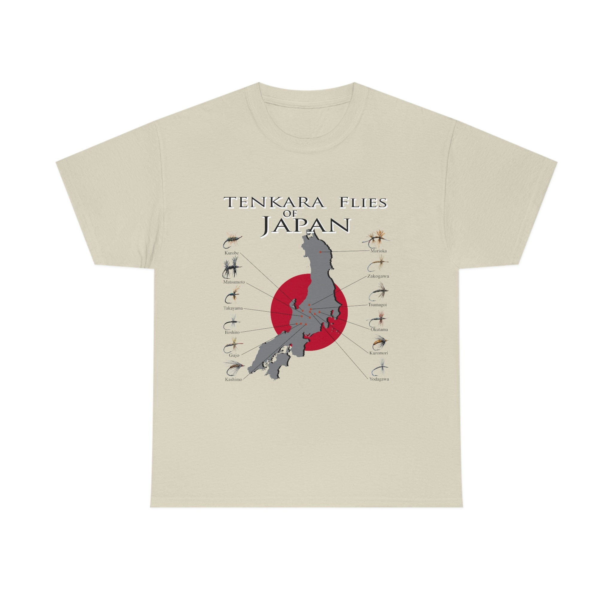 Tenkara Flies of Japan Tenkara T-shirt - Etsy