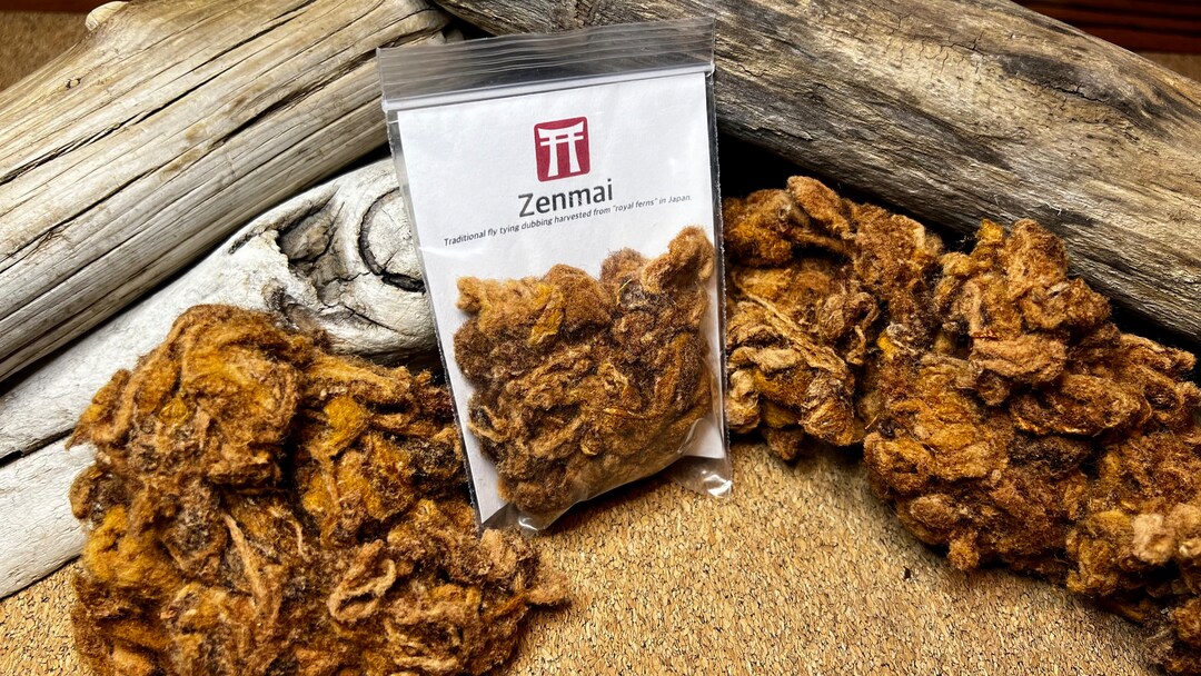 Zenmai Japanese Fern Dubbing Material - Tenkara Fly Tying - Etsy