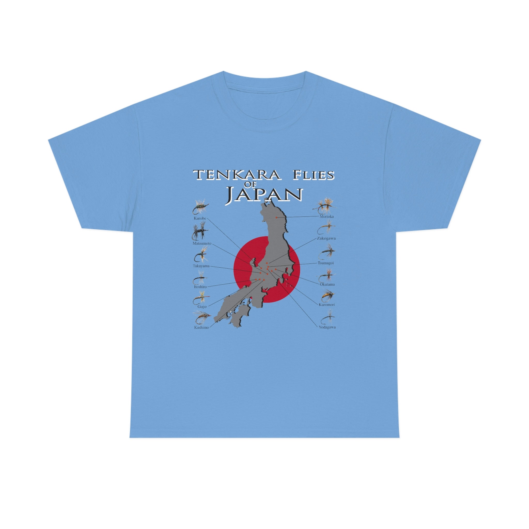 Tenkara Flies of Japan Tenkara T-shirt - Etsy