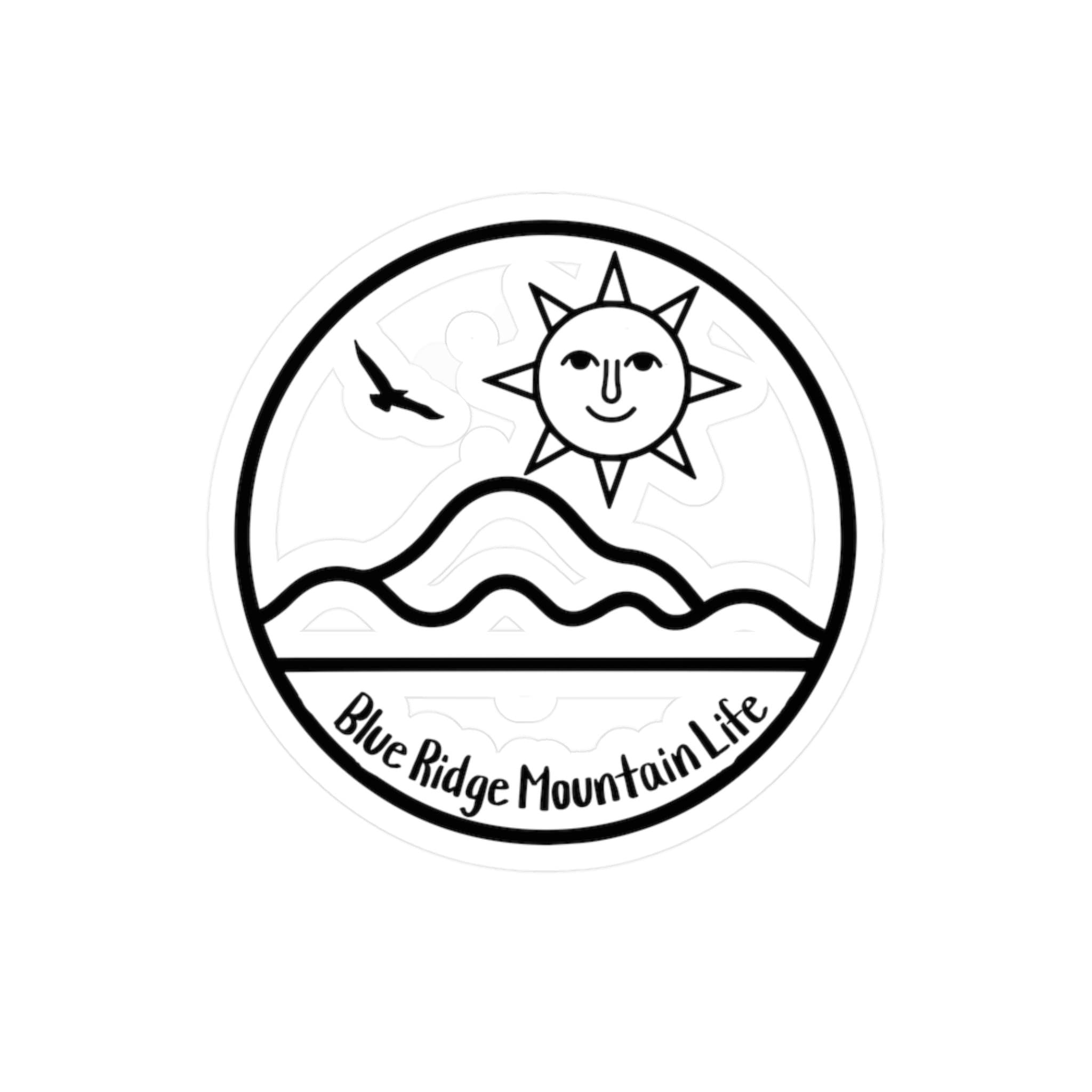 Blue Ridge Mountain Life Vinyl Decal Auto Sticker Blue Ridge - Etsy
