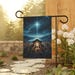 Nativity Scene Garden Flag: Religious Christmas Holiday Decor - Etsy