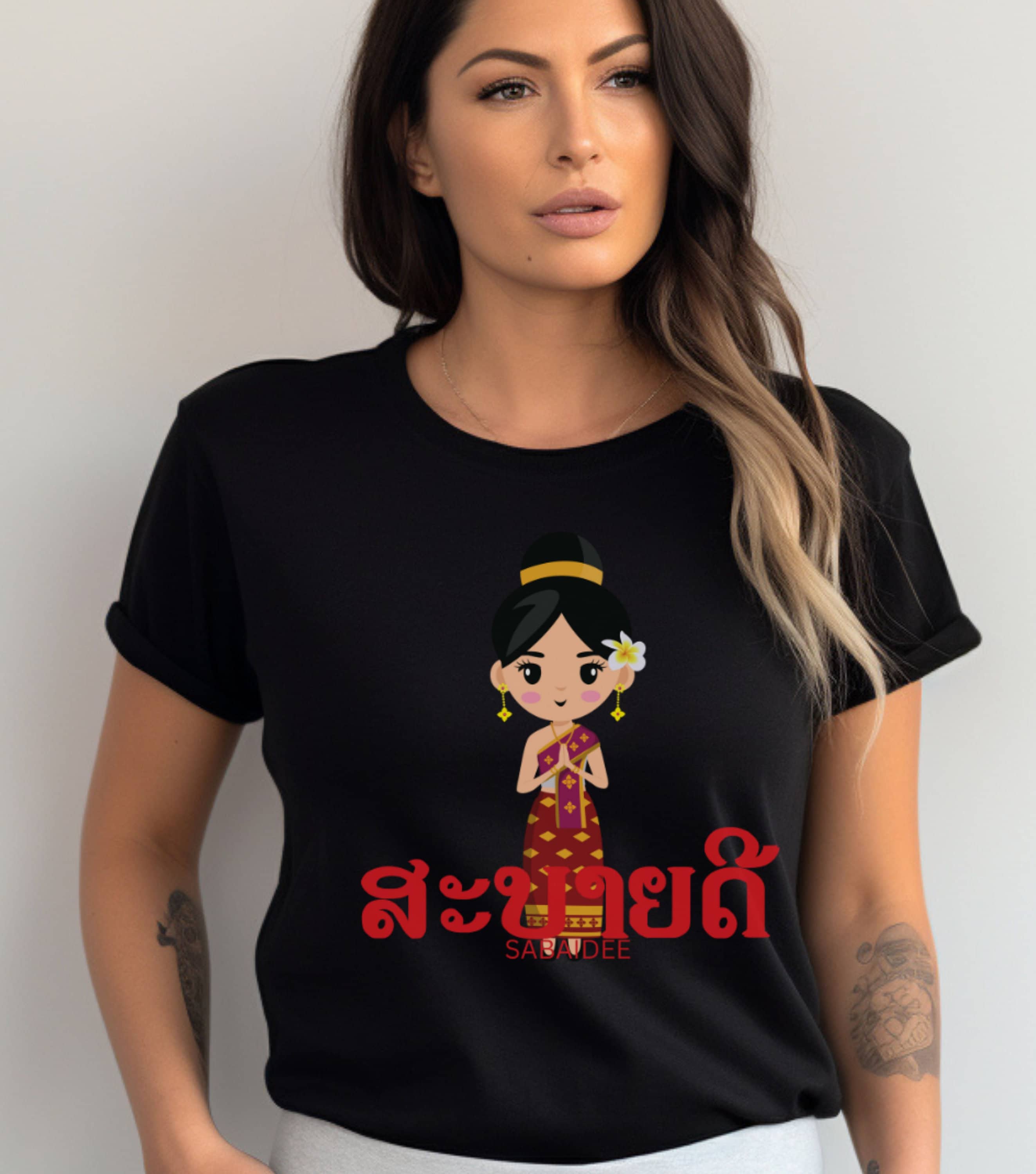 Laos T Shirt, Laos Shirts, Laos Apparel, Lao T-shirt, Lao Streetwear ...
