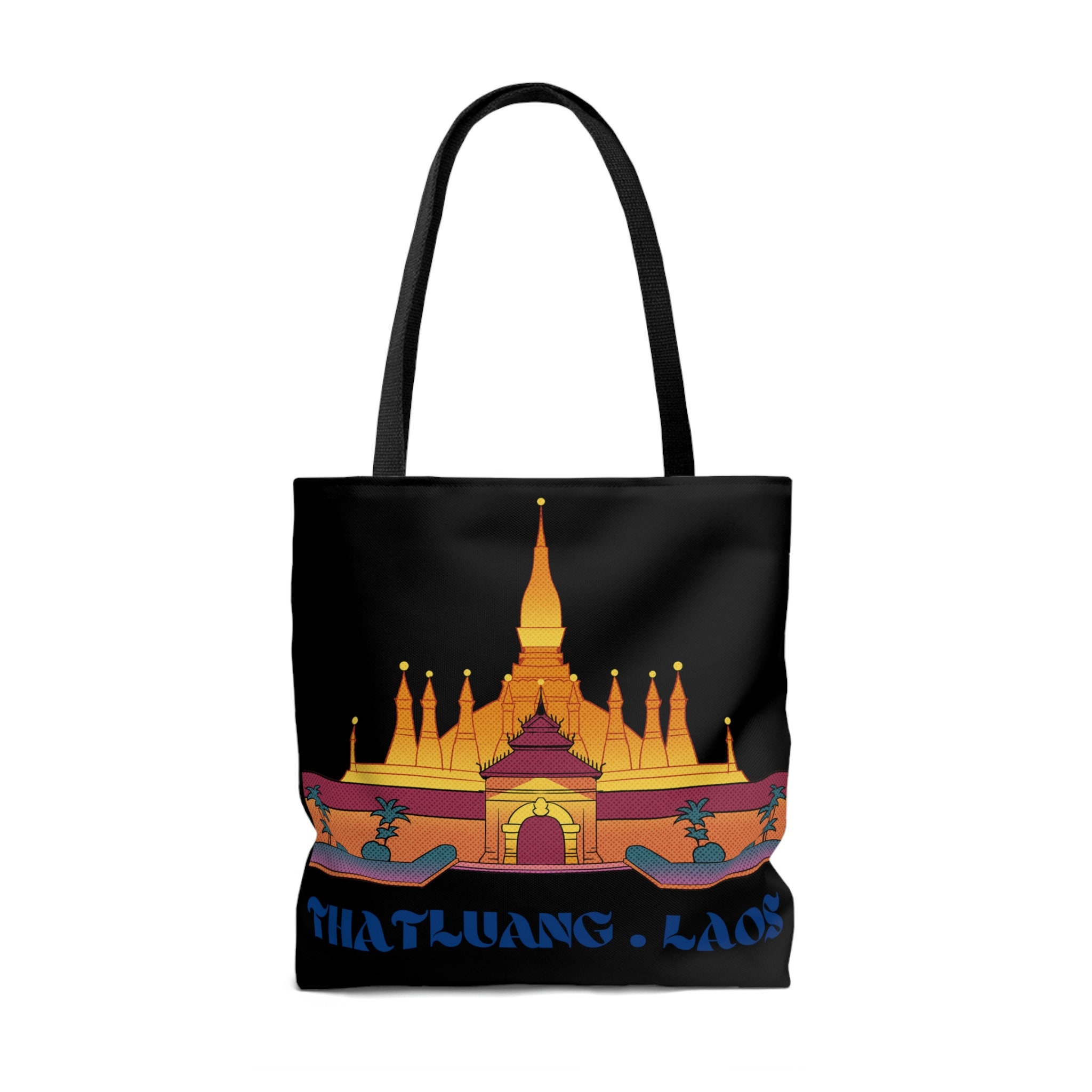 Thatluang Tote Bagblack Laos Tote Bag Tote Bag for Mom Lao - Etsy