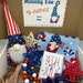 Patriotic Gnome for Tiered Tray, Fourth of July Gnome Tiered Tray Decor ...