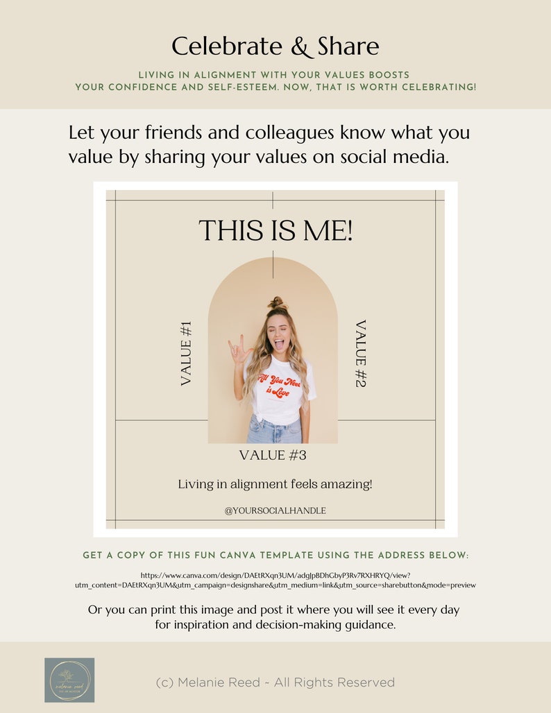 Identify Your Core Values Workbook - Career Decision Making Workbook ... Identify Your Core Values Workbook - Career Decision Making Workbook ...