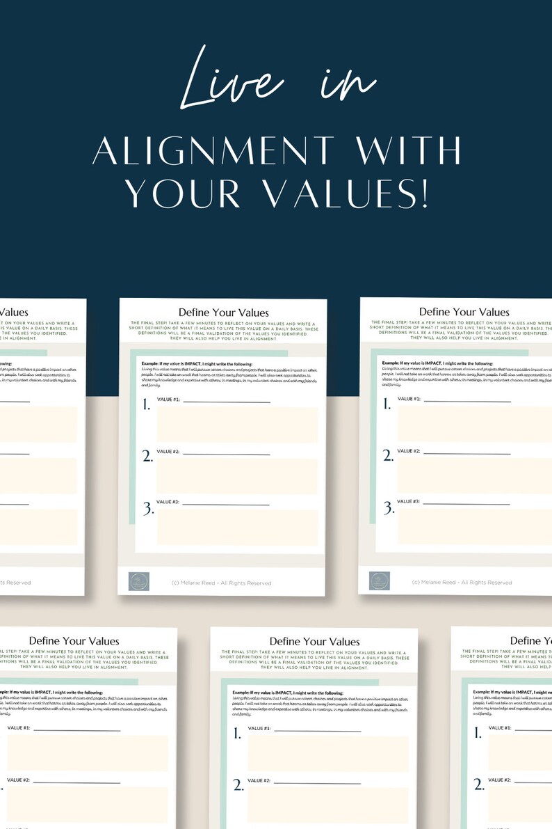 Identify Your Core Values Workbook - Career Decision Making Workbook ... Identify Your Core Values Workbook - Career Decision Making Workbook ...