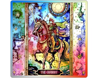 The Empress Tarot Card Holographic Die-cut Sticker, Water Bottle ...