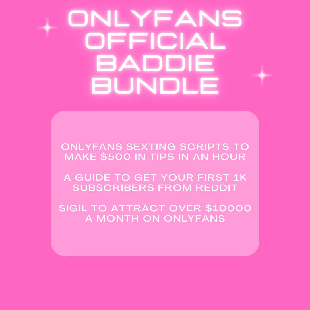 Onlyfans Official Baddie Bundle - Etsy