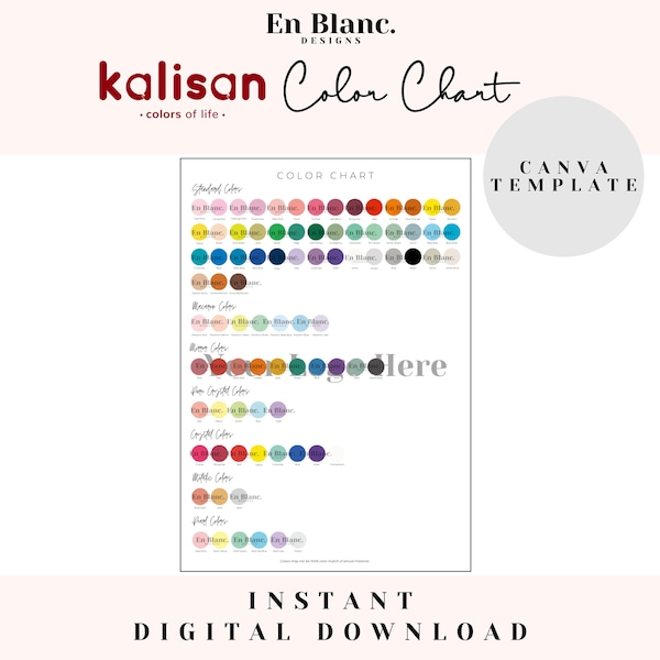 Kalisan Balloons Canva - Etsy